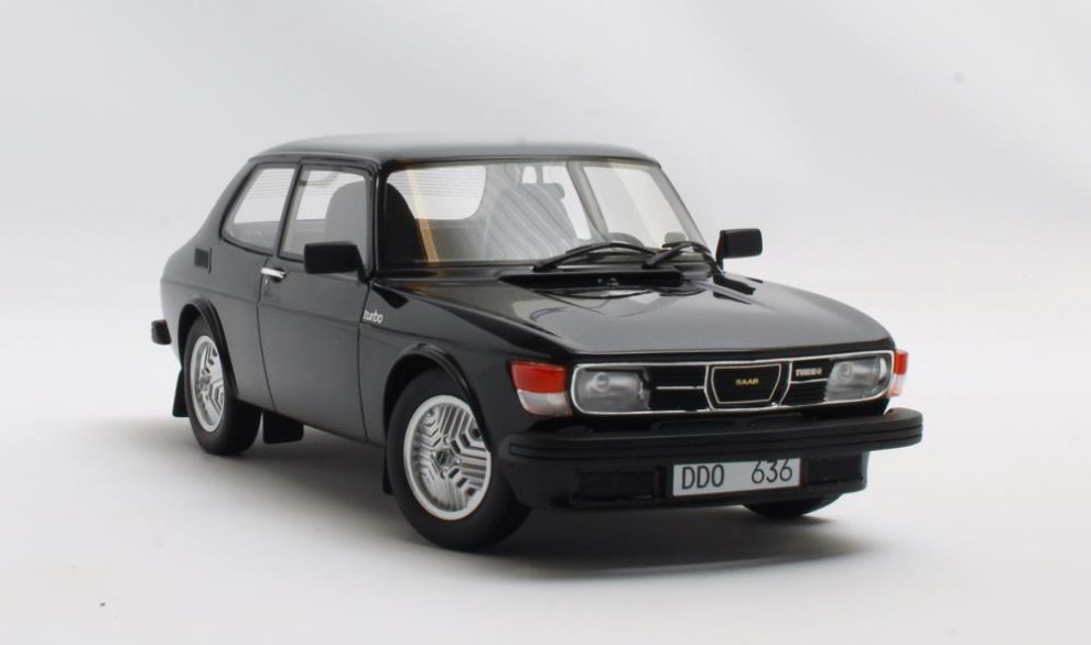 1:18 Saab 99 Turbo - 1978 - Negro - SDmodelcartuning.com
