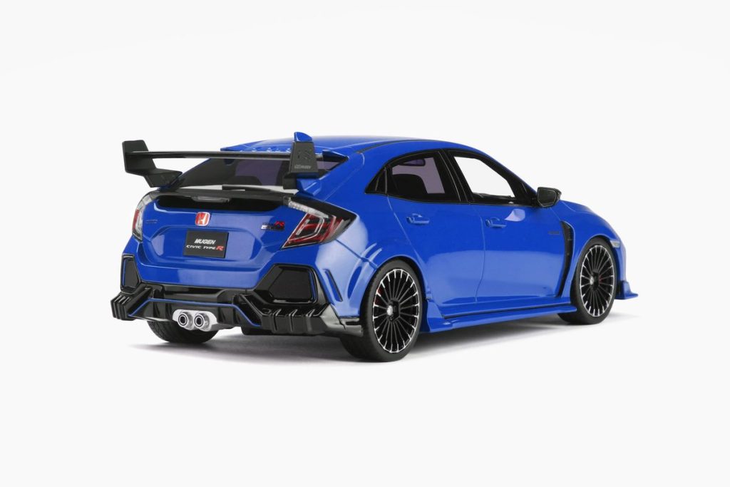1:18 Honda Civic FK8 Type R Mugen 2020 - Blue - SDmodelcartuning.com