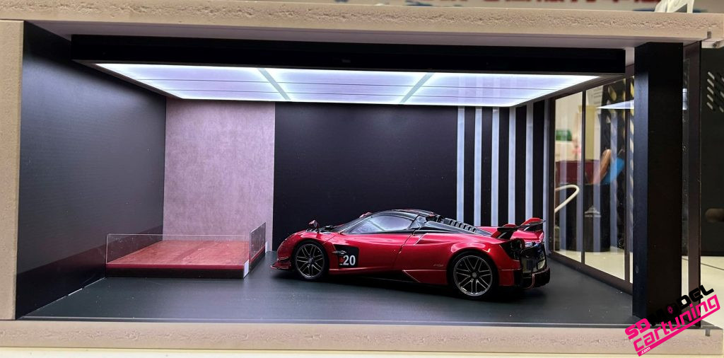 1:18 Car showroom diorama - Bouwkit - SDmodelcartuning.com