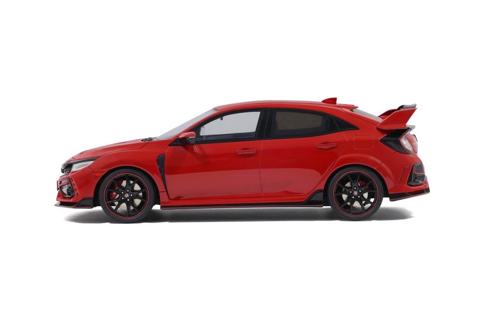 1:18 Honda Civic Type R GT FK8 Euro 2020 - Rood - SDmodelcartuning.com