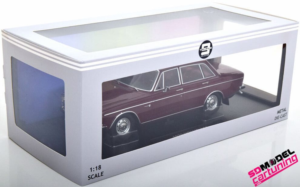 1:18 Volvo 164 - 1970 - Wine red. - SDmodelcartuning.com