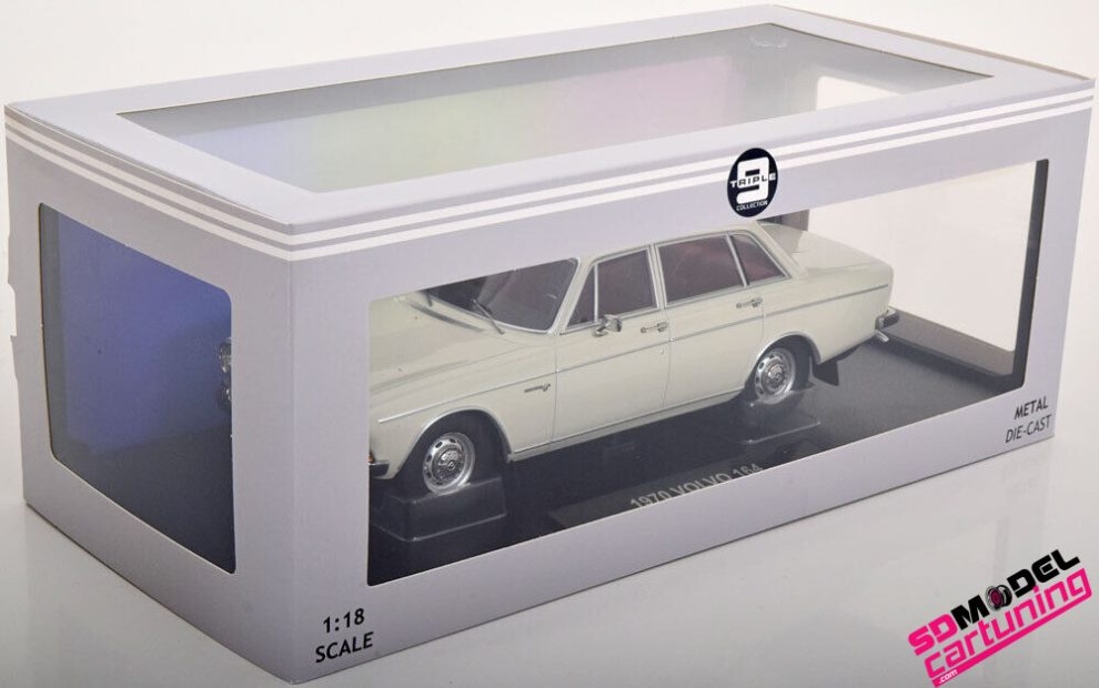 1:18 Volvo 164 - 1970 - Cascade wit - SDmodelcartuning.com