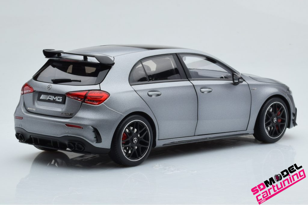 1:18 Mercedes-Benz A45 AMG - Silver Gray - SDmodelcartuning.com