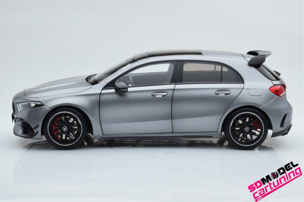 1:18 Mercedes-Benz A45 AMG - Silver Gray - SDmodelcartuning.com