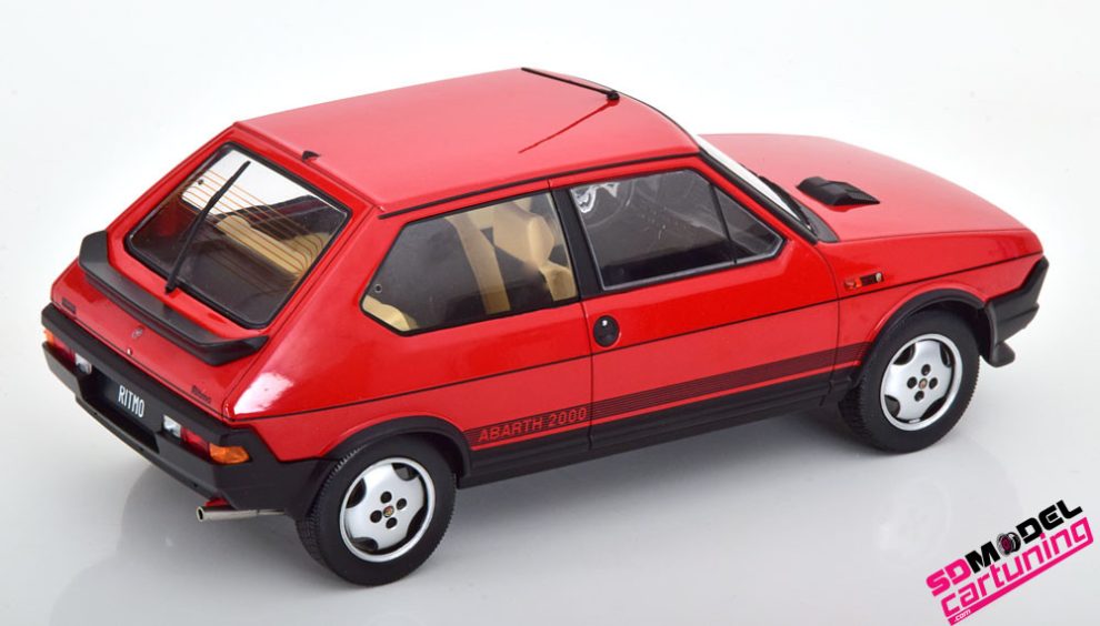 1:18 Fiat Ritmo TC 125 Abarth 1980 - Rood - SDmodelcartuning.com