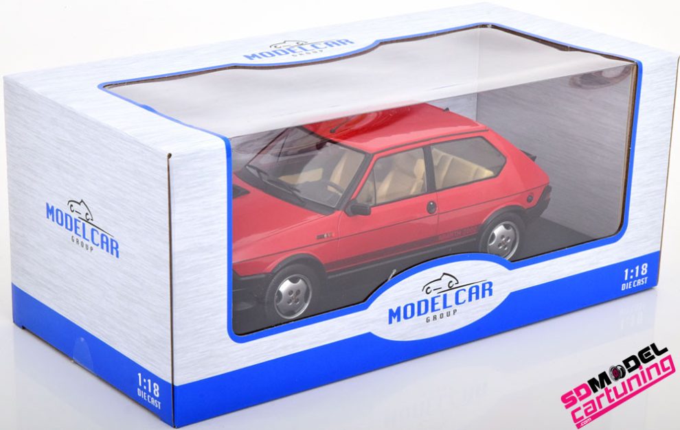 1:18 Fiat Ritmo TC 125 Abarth 1980 - Rood - SDmodelcartuning.com