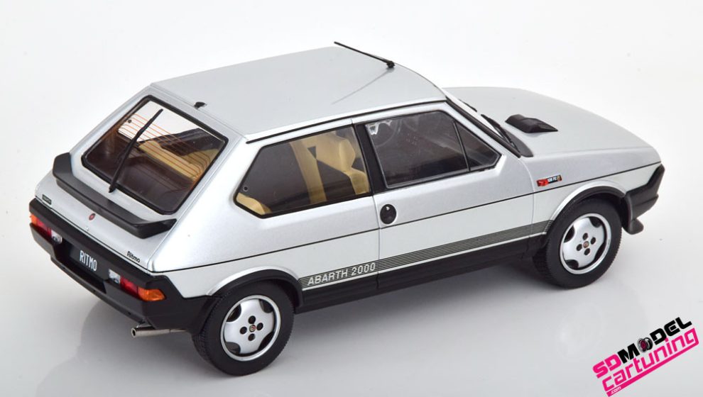 1:18 Fiat Ritmo TC 125 Abarth 1980 - Zilver - SDmodelcartuning.com