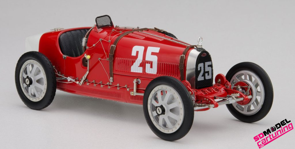 1:18 Bugatti T35 Portugal #25, Nation Color Project - SDmodelcartuning.com