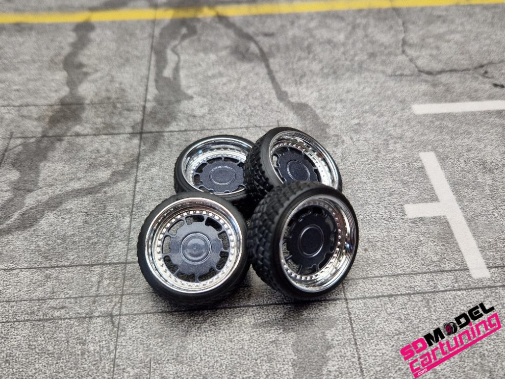 1:18 Pirelli velgenset 15 inch - SDmodelcartuning.com