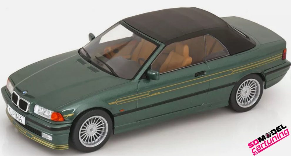 1:18 BMW E36 Alpina B3 3.2 Convertible - Metallic green ...