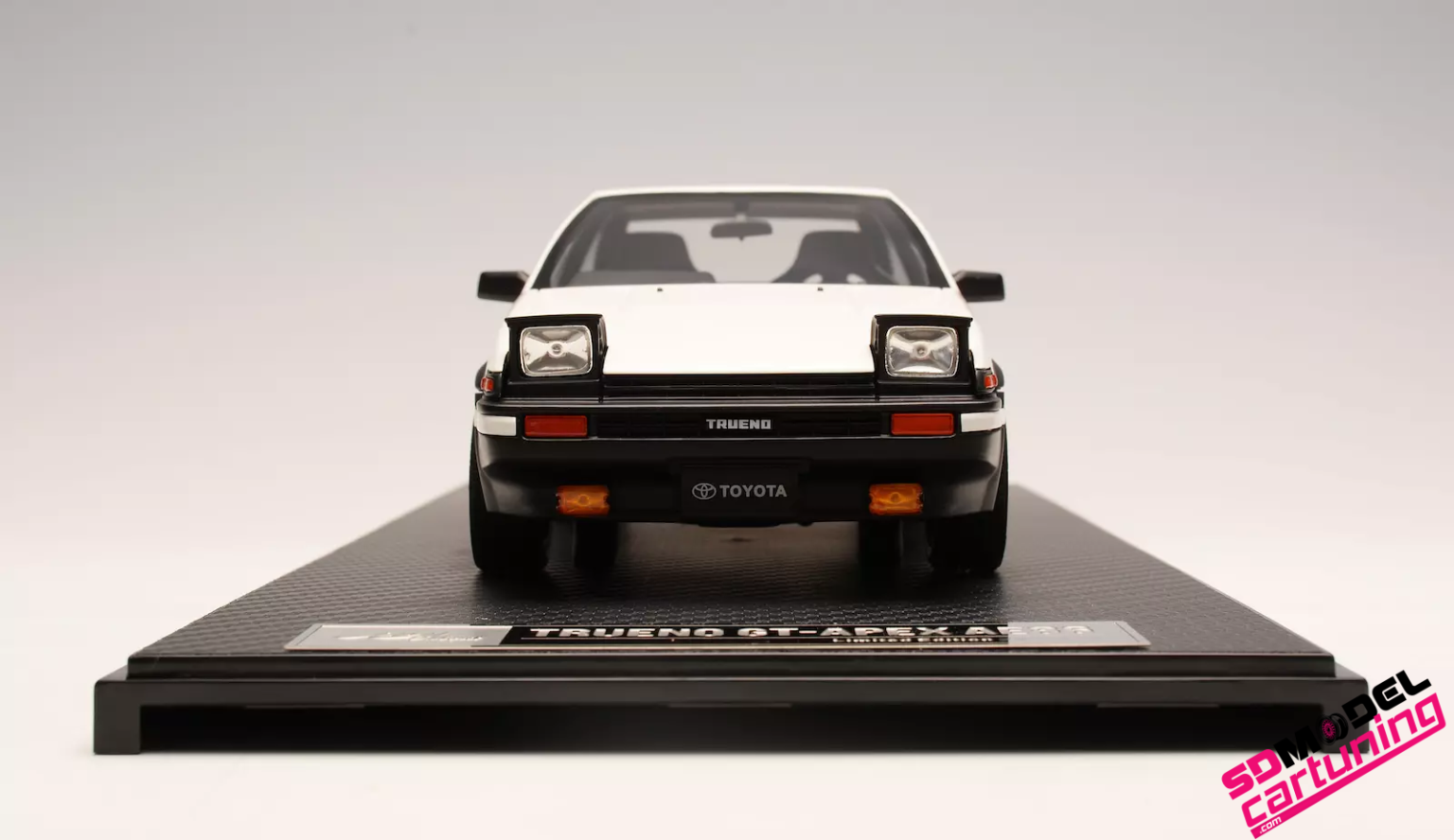 1:18 Toyota AE86 Trueno - White. - SDmodelcartuning.com