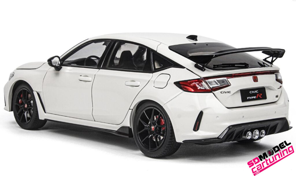 1:18 Honda Civic Type-R FL5 - Wit - SDmodelcartuning.com