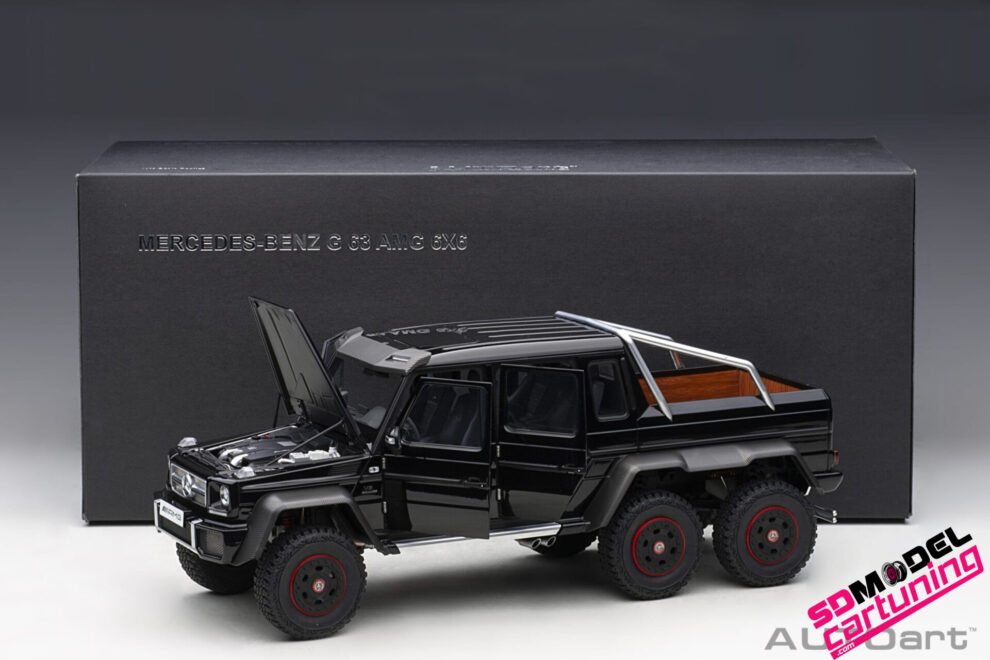 1:18 Mercedes-Benz G63 AMG 6x6 Black - SDmodelcartuning.com