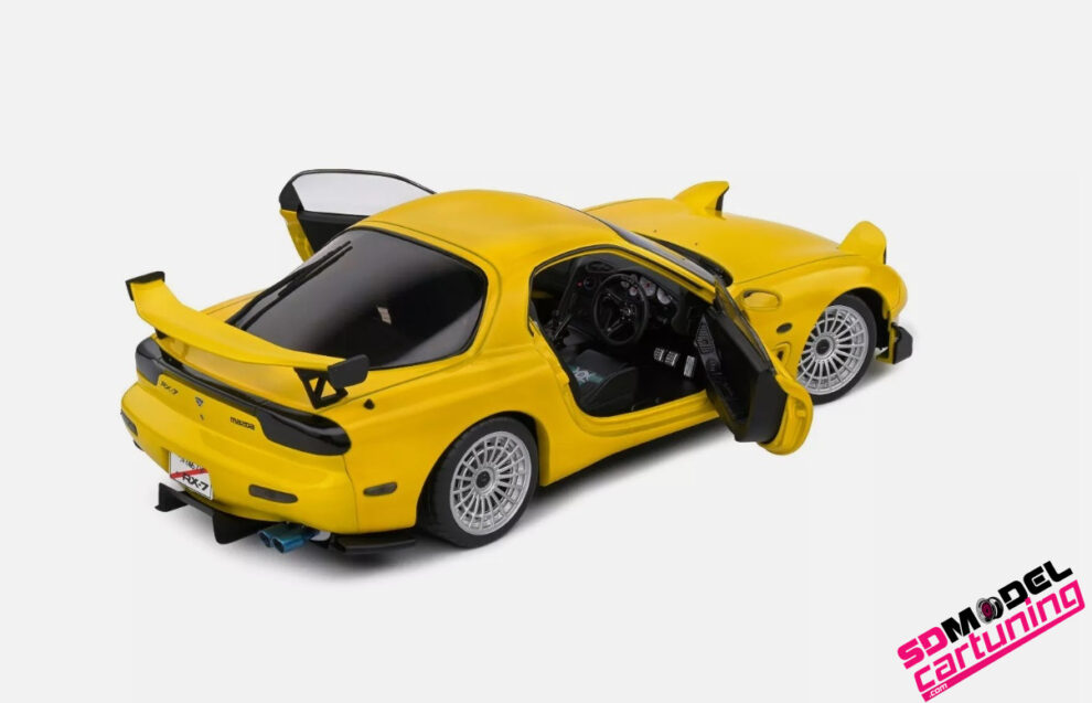 1:18 Mazda RX7 FD RS Streetfighter - 1994 - Yellow - SDmodelcartuning.com