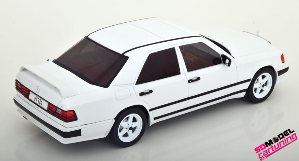 1:18 Mercedes-Benz W124 - 1986 - AMG Tuning - White - SDmodelcartuning.com