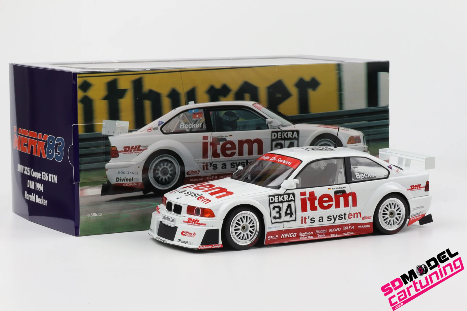 1:18 BMW 325i Coupe E36 DTM #34 DTM 1994 - SDmodelcartuning.com