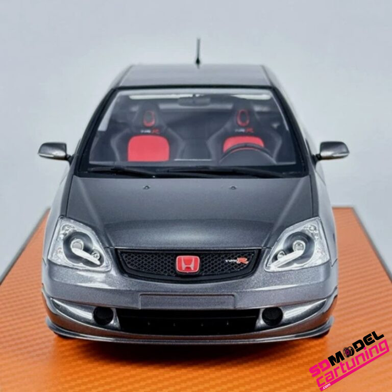 1:18 Honda Civic EP3 Type R - Gray - Luxury Display Case Box Included ...