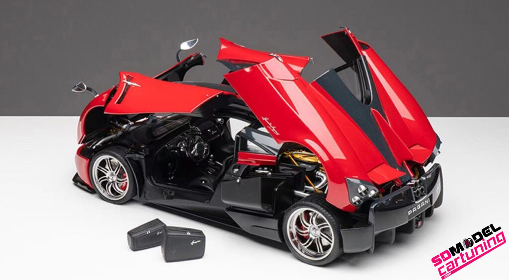 1:12 Pagani Huayra Dinastia - Pearl Red - SDmodelcartuning.com