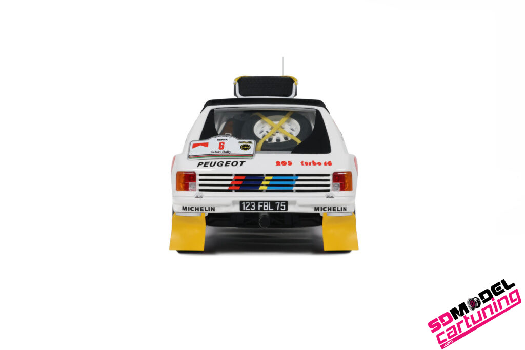 1:18 Peugeot 205 T16 Rally Safari – 1985 - SDmodelcartuning.com