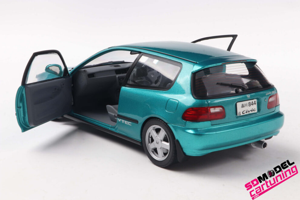 1:18 Honda Civic (EG6) – 1991 - AZTEC GREEN PEARL - SDmodelcartuning.com