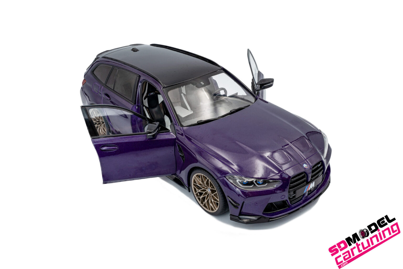 1:18 BMW M3 Touring (G81) Performance Teile - 2024 - Lila metallic ...