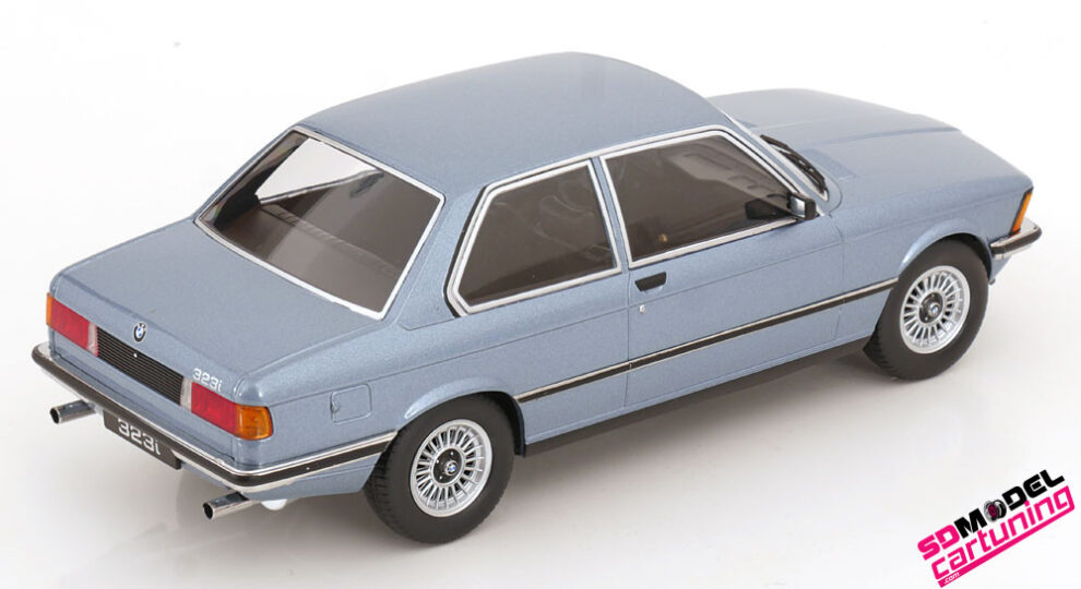 1:18 BMW 323i E21 - 1978 - Hellblau metallic - SDmodelcartuning.com