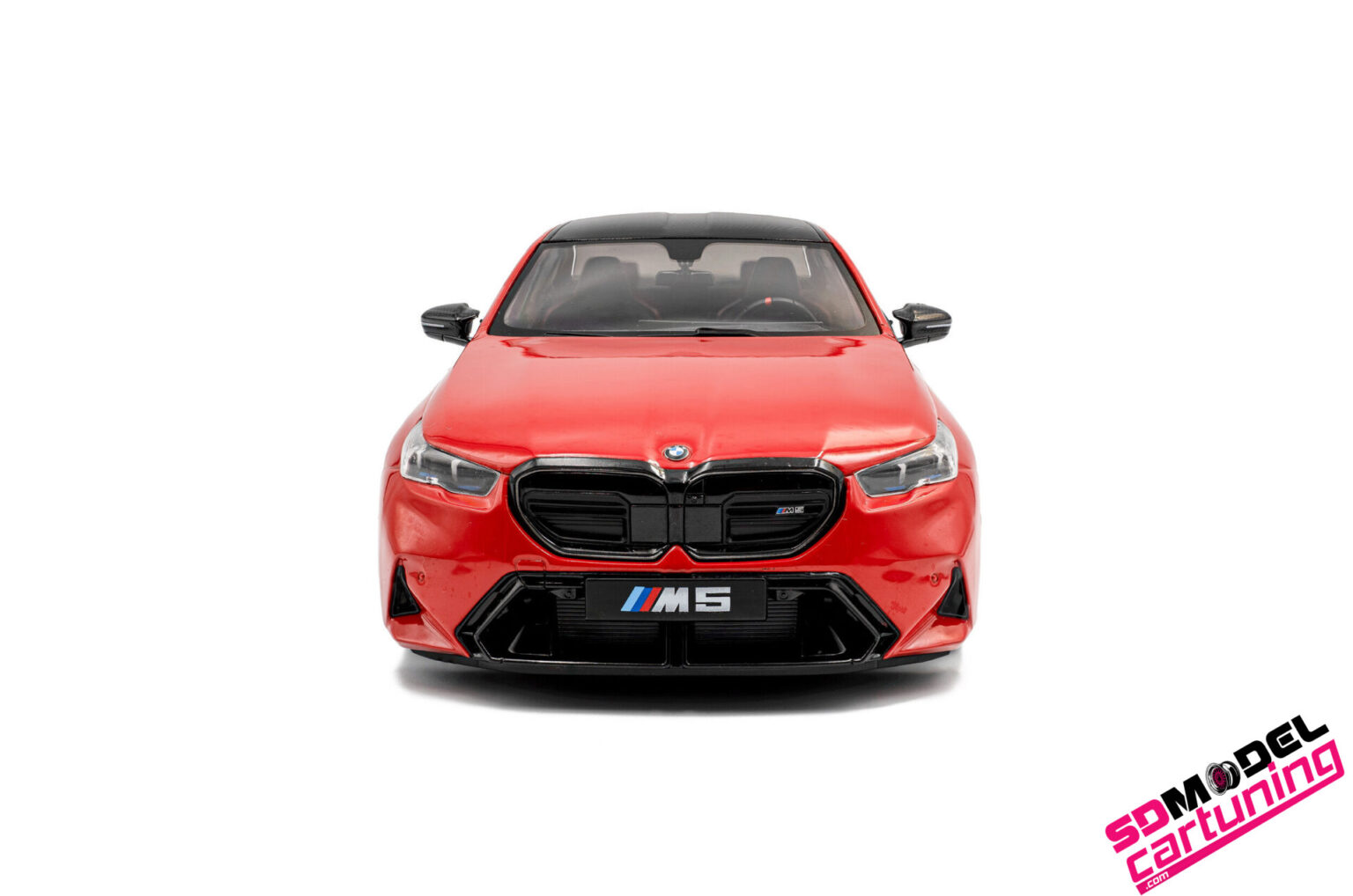 1:18 BMW M5 (G90) Limousine - 2025 - Feuerrot - SDmodelcartuning.de