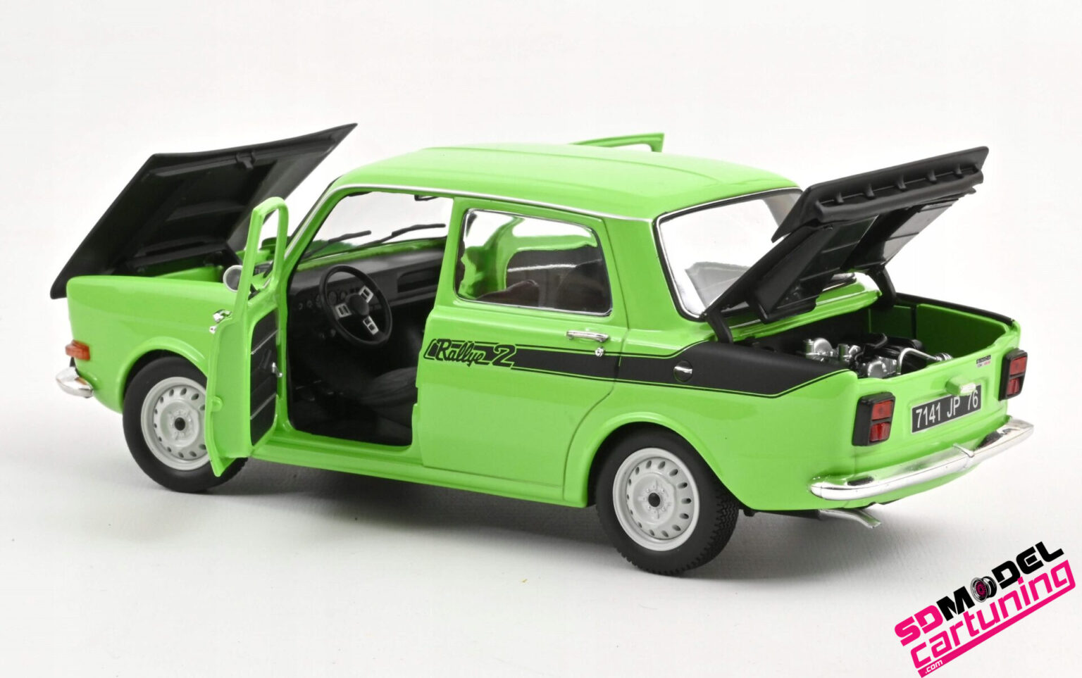 1:18 Simca 1000 Rallye 2 - 1976 - Racing Green - SDmodelcartuning.com