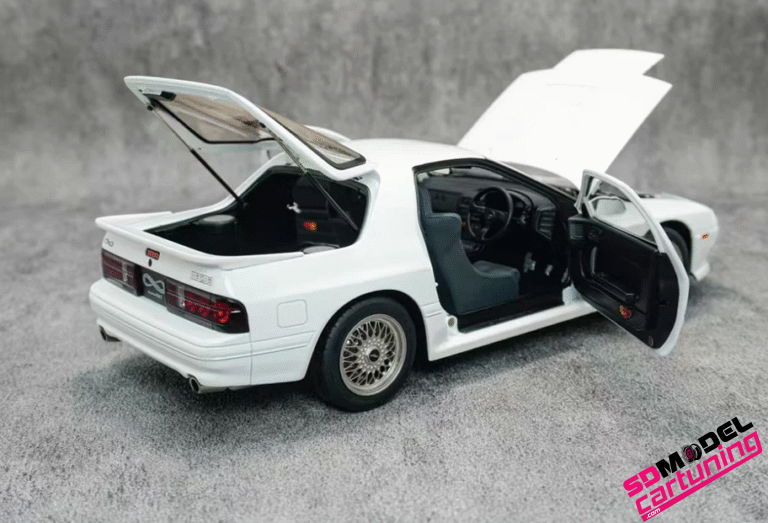 1:18 Mazda RX-7 FC3S - Wit - SDmodelcartuning.com