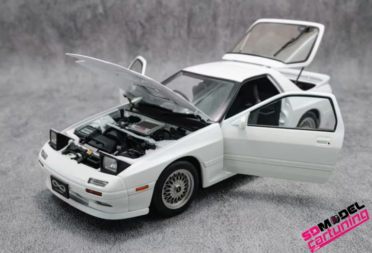 1:18 Mazda RX-7 FC3S - Wit - SDmodelcartuning.com