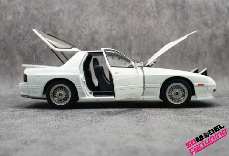 1:18 Mazda RX-7 FC3S - Blanc - SDmodelcartuning.com
