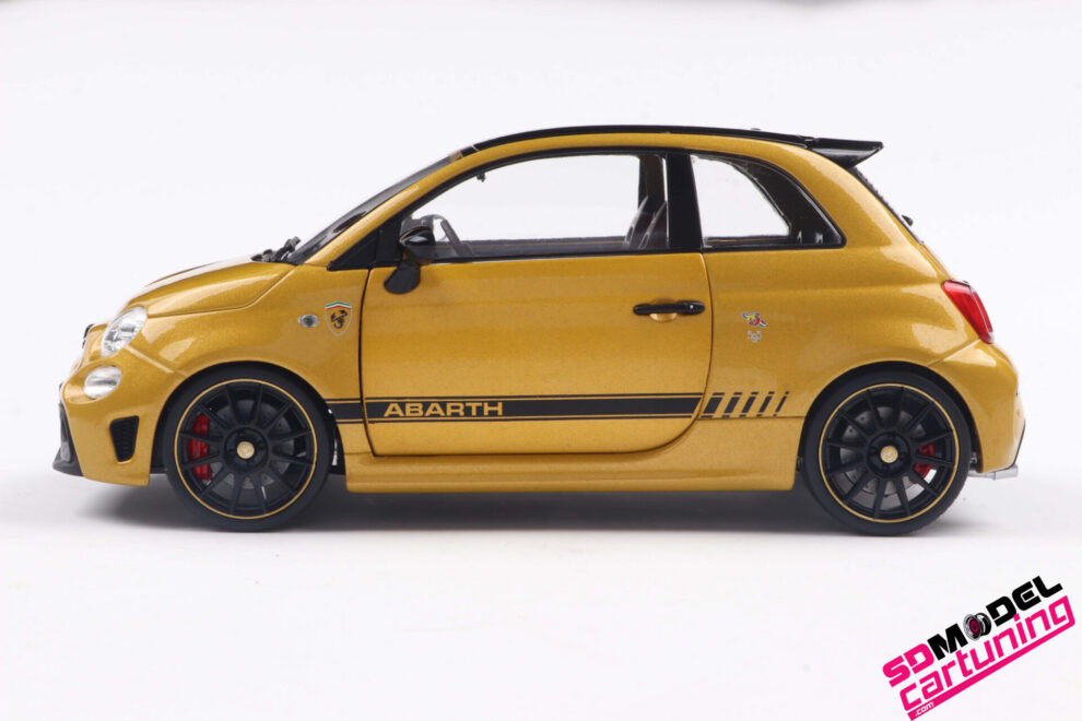 1:18 Fiat 500 - Edition F595 Abarth - 2022 - Yellow Metallic ...