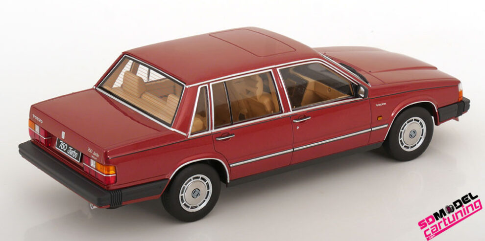 1:18 Volvo 760 Limousine - 1985 - Red metallic - SDmodelcartuning.com
