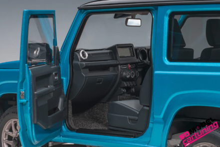 1:18 Suzuki Jimny (JB64) - Metallic Blue / Black Roof ...